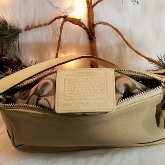 Coach | Bags | Coach Buff Leather Pochette | Poshmark